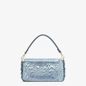 Fendi Baguette Sequined Medium Bag