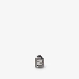Fendi Ff Cube Earring - Black