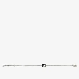 Fendi Ff Link Chain Bracelet - Silver