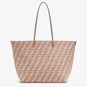 Fendi Large Reversible Shopper Bag - Beige