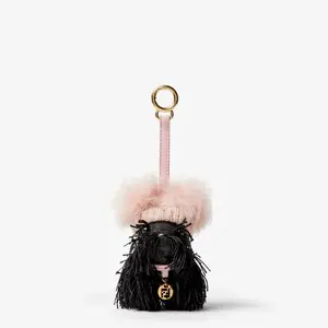 Fendi Penny Charm Bag Charm - Black
