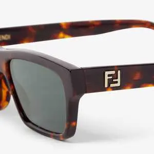 Fendi Squared Ff Sunglasses