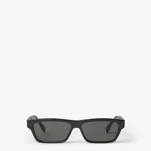 Fendi Squared Ff Sunglasses - Black