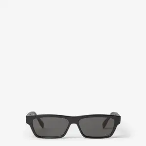 Fendi Squared Ff Sunglasses - Black