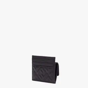 Fendi Baguette Card Holder - Black