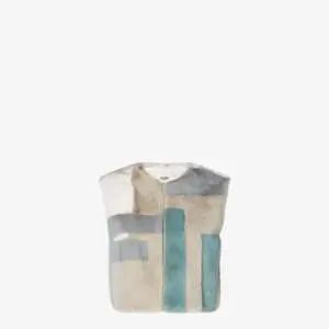 Fendi Wool Blouson Jacket With Detachable Ff Motif Mink Gilet