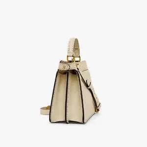 Fendi Peekaboo Iseeu Small Selleria Bag - Beige
