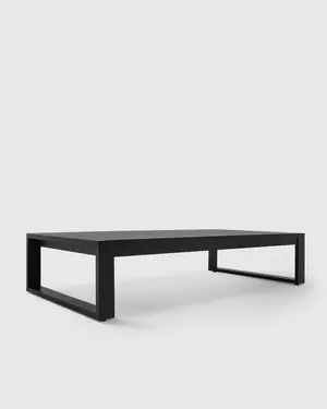 Quince Linear Aluminum Outdoor Coffee Table