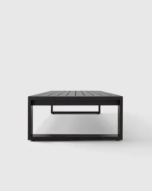Quince Linear Aluminum Outdoor Coffee Table