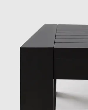 Quince Linear Aluminum Outdoor Coffee Table