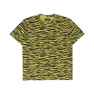 DENIM TEARS Zebra Print Tee - Yellow