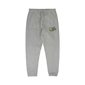 DENIM TEARS Harlem Okras Pinstripe Sweatpants - Grey