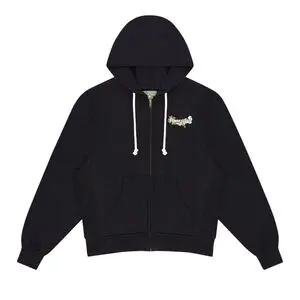 DENIM TEARS Madonna Zip Hoodie - Black