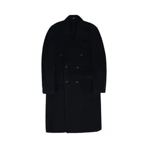 Amiri Single Breasted Dress Coat 'navy