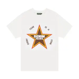 DENIM TEARS Every Tear Is A Star Tee - White