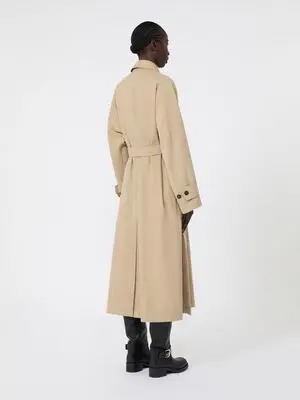 Max Mara Water-repellent Gabardine Trench Coat