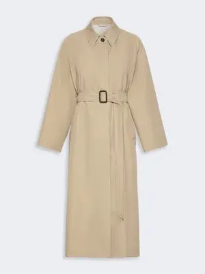 Max Mara Water-repellent Gabardine Trench Coat