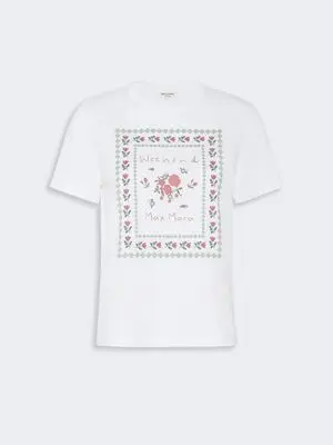 Max Mara Printed Cotton T-shirt