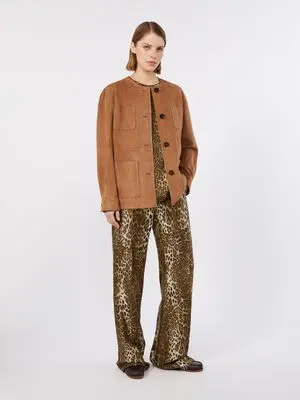 Max Mara Printed Silk Blouse