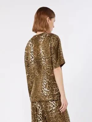 Max Mara Printed Silk Blouse