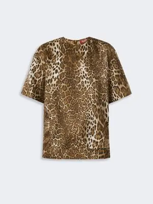 Max Mara Printed Silk Blouse