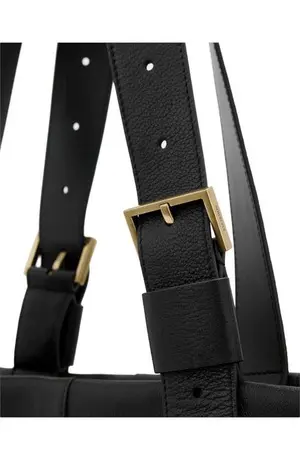 ALLSAINTS Alba Leather Zip Tote