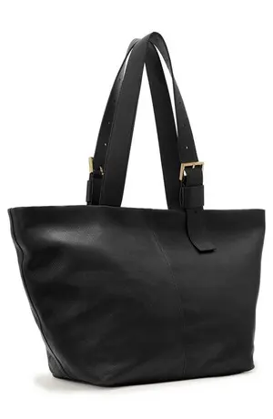 ALLSAINTS Alba Leather Zip Tote