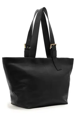 ALLSAINTS Alba Leather Zip Tote