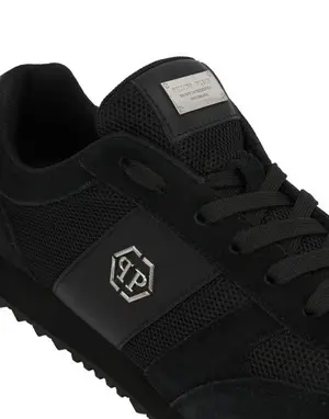 Philipp Plein Portofino Runner Hexagon Sneakers - Black/black