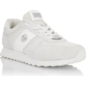 Philipp Plein Portofino Runner Hexagon Sneakers - White