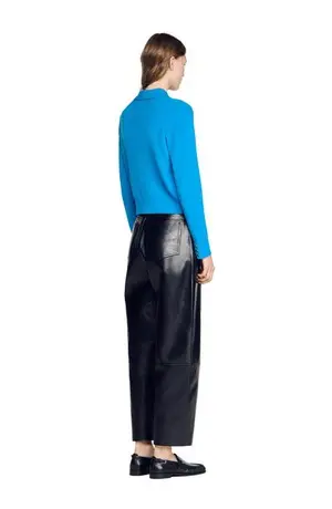 Sandro Cardigan With Metal Buttons