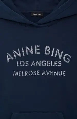ANINE BING Harvey Melrose Stencil Sweatshirt