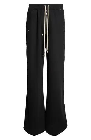 Rick Owens Bela Wide Leg Wool Pants