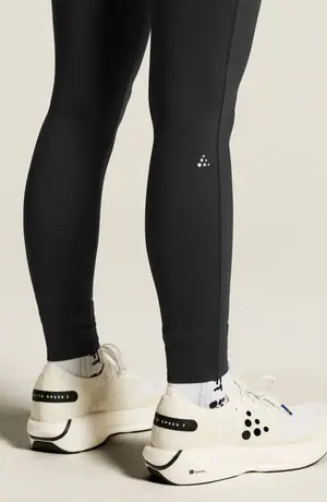 CRAFT Hypervent High Waist Running Tights - Black