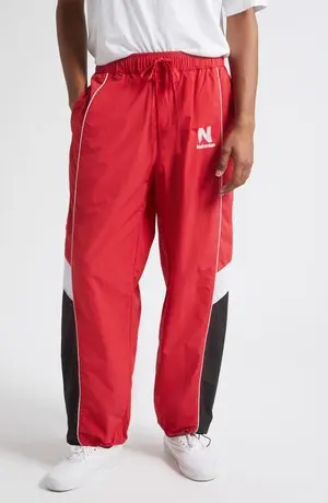 NAHMIAS Nylon Warm Up Pants - Red