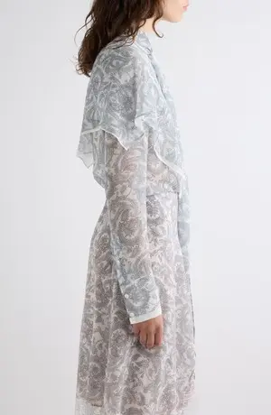 Acne Studios Senelle Paisley Silk Shirt