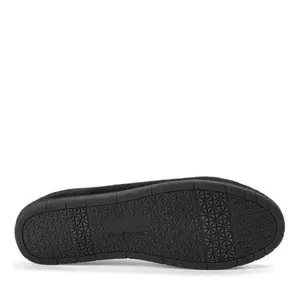 DEARFOAMS Halloween Velour Closed Back Slippers - Black