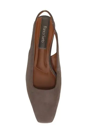 Franco Sarto Lyanna Slingback Pump - Grey Suede