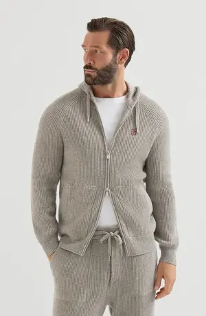 Brunello Cucinelli Logo Sweatshirts Hoodies For Men