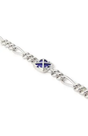 Off-White Lapis Lazuli Arrow Chain Bracelet