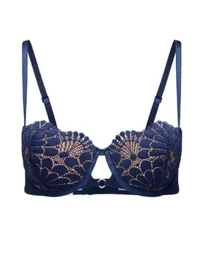 ADORE ME Albanne Contour Balconette Bra - Dark Blue