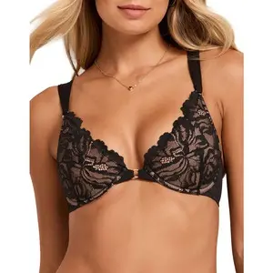 ADORE ME Marieprune Push Up Plunge Bra - Black