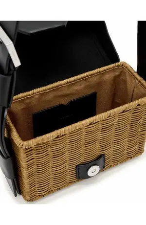 ALLSAINTS Monique Wicker Crossbody Bag