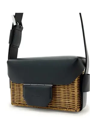 ALLSAINTS Monique Wicker Crossbody Bag
