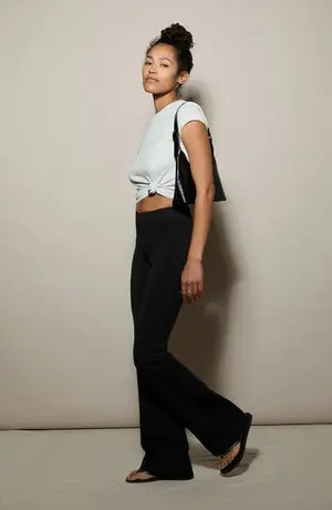 PACSUN Jessa Flare Leg Lounge Pants