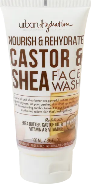 URBAN HYDRATION Castor And Shea Face Wash - None