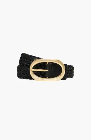 ANINE BING Signature Link Braided Belt