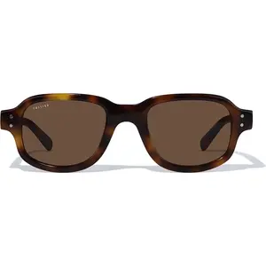 COSSINO Tres 48mm Rectangle Acetate Sunglasses - Tortoiseshell
