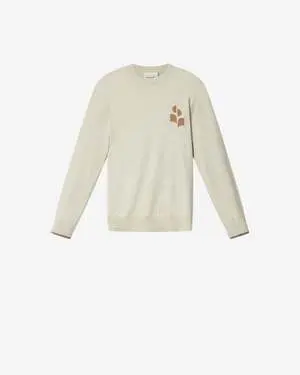 Isabel Marant Étoile Antea Pullover - Light Gray/camel