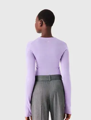 Maje Second-skin Round Neck Jumper